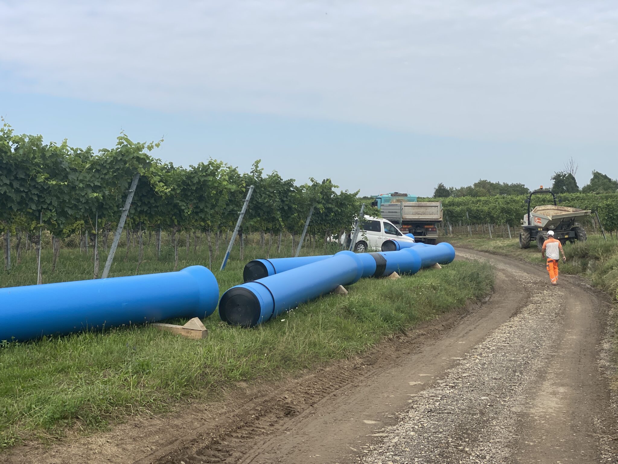 Waldviertel water transport pipeline – ALPE PIPE SYSTEMS